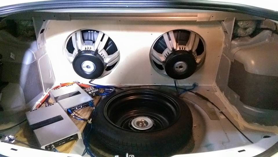 Post pics of your infinite/trunk baffle setup! | DIYMobileAudio.com Car ...